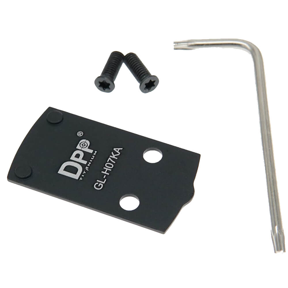 DPP Titanium Adapter Plate for Glock 43X/48 MOS Hellcat OSP Holosun 40