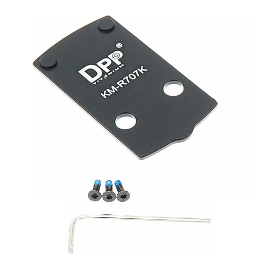 DPP Titanium Optic Adapter/Mount Plate Compatible with Kimber R7 Mako