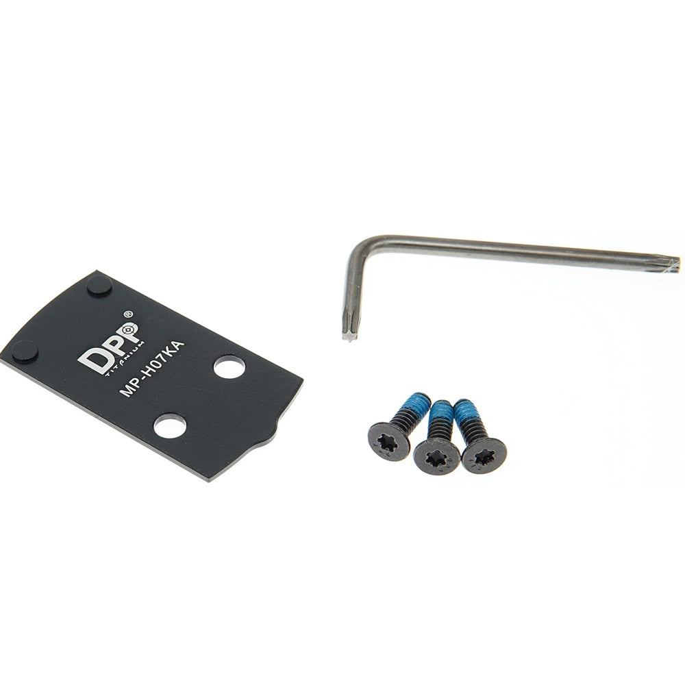 DPP Titanium Optic Adapter/Mount Plate Compatible with MP Shield Plus