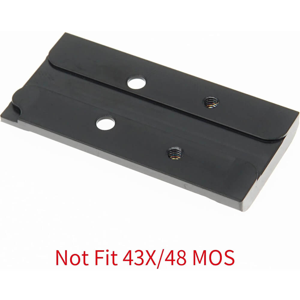 DPP Titanium Adapter Plate for Glock 17 19 MOS Holosun 407K/507K/EPS C