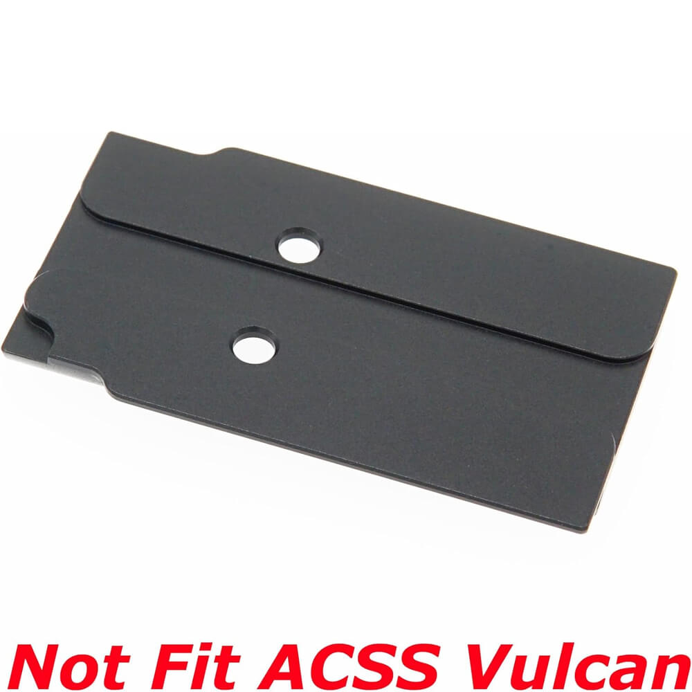 DPP Titanium Mount/Adapter Plate Compatible with Glock 17 19 MOS Holos