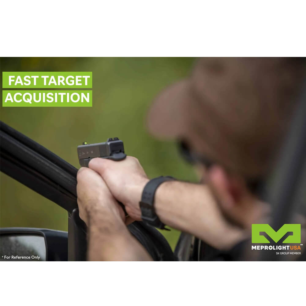 Meprolight HYPER-BRIGHT Extremely Bright Day & Night Sight Glock Sliml