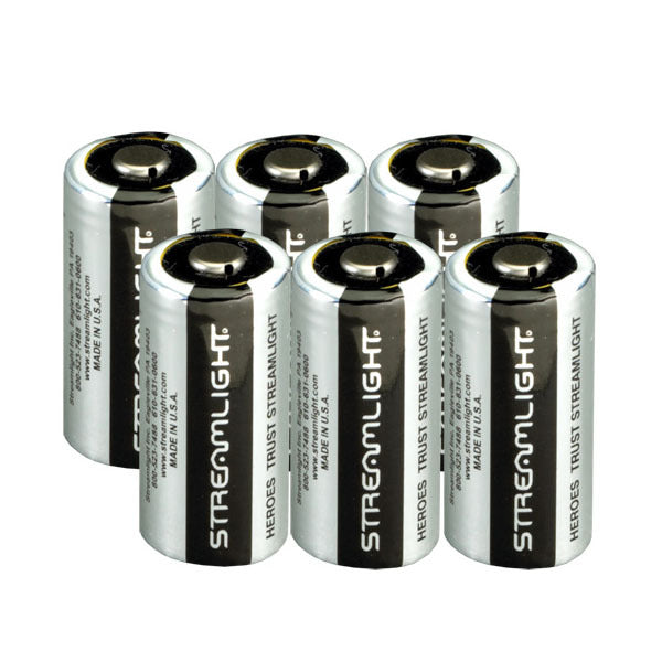 Streamlight CR123A Lithium Batteries 6 Pack