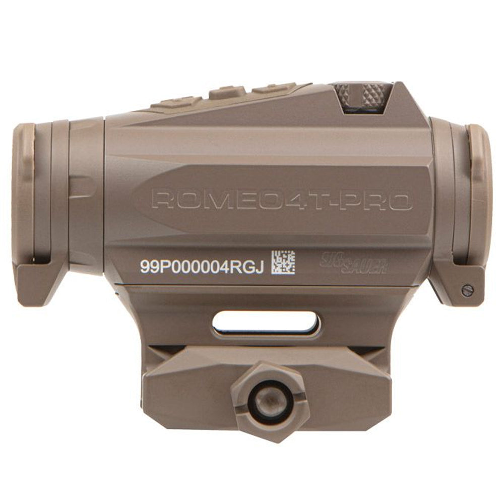 Sig Sauer Romeo 4T Pro Compact Quad Ballistic Circle Dot Sight, 1x20mm