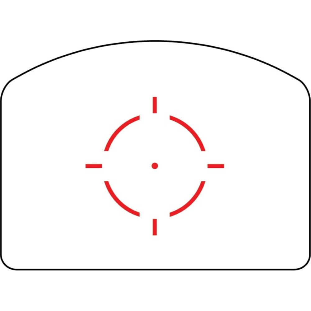 Trijicon RMR® HD Red Dot Sight - 55 MOA Adjustable LED Reticle MOA Red