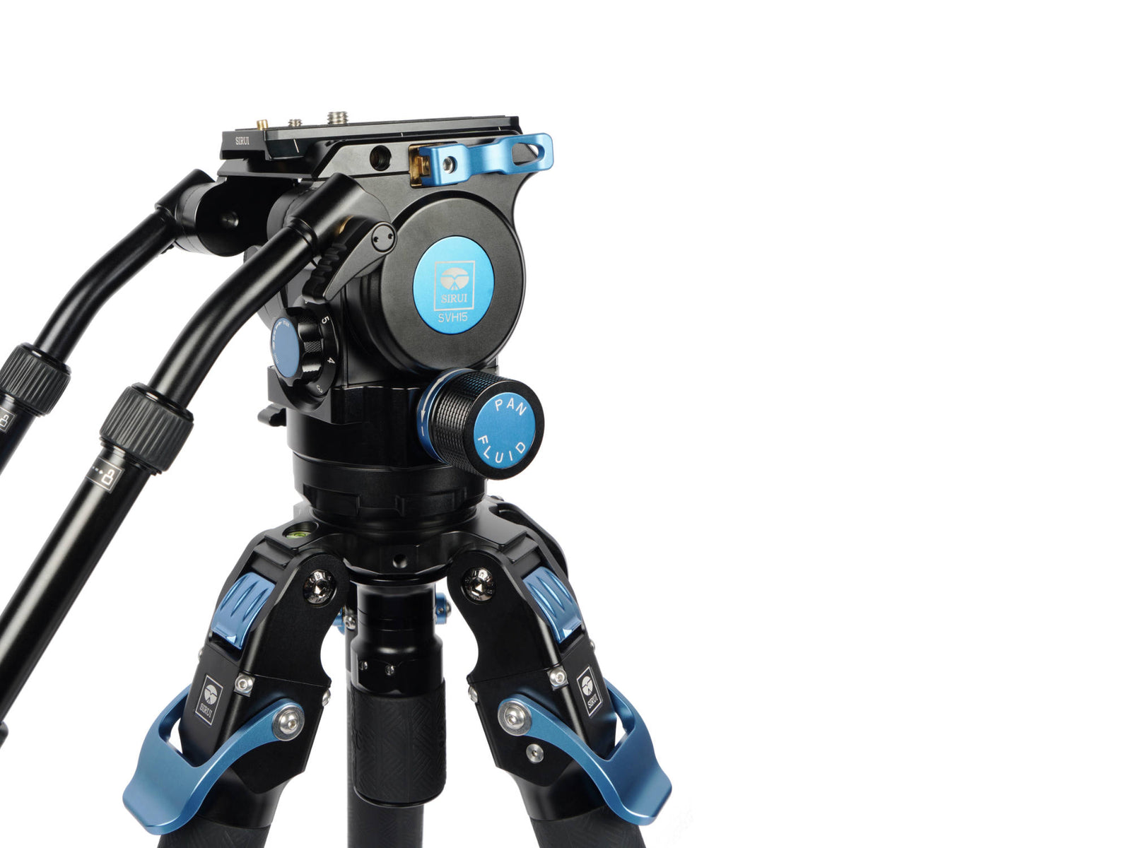 SIRUI SVT75Lite + SVH15 Rapid Professional Video Carbon Fibre Tripod K