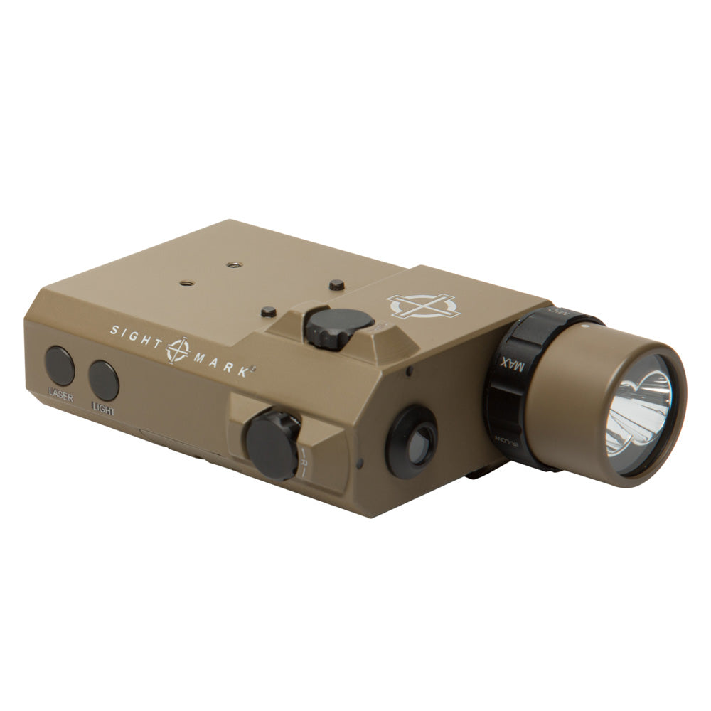 Sightmark LoPro Combo Flashlight (Visible and IR) and Green Laser - Da