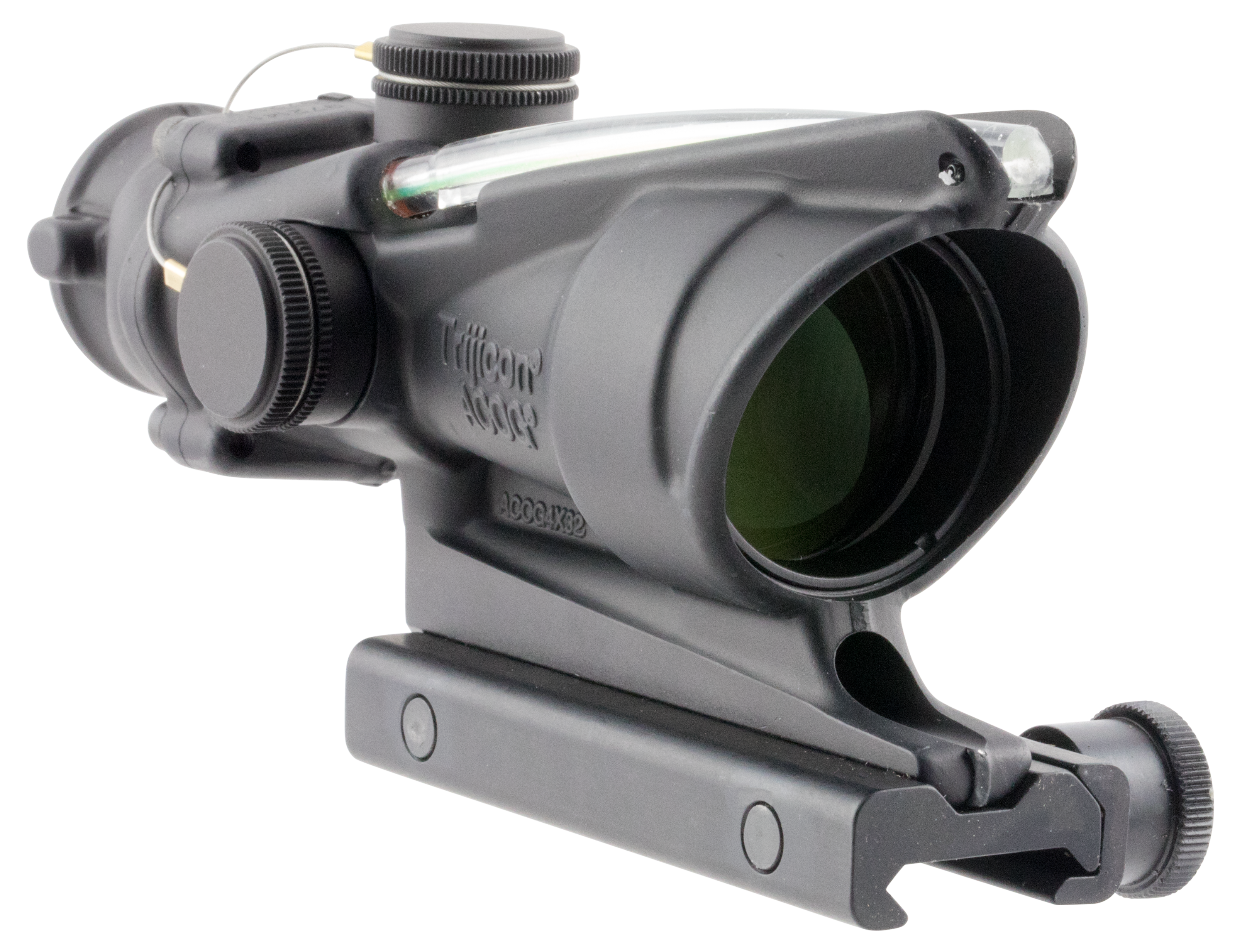 Trijicon 100224 ACOG Black Hardcoat Anodized 4x32mm Illuminated Green